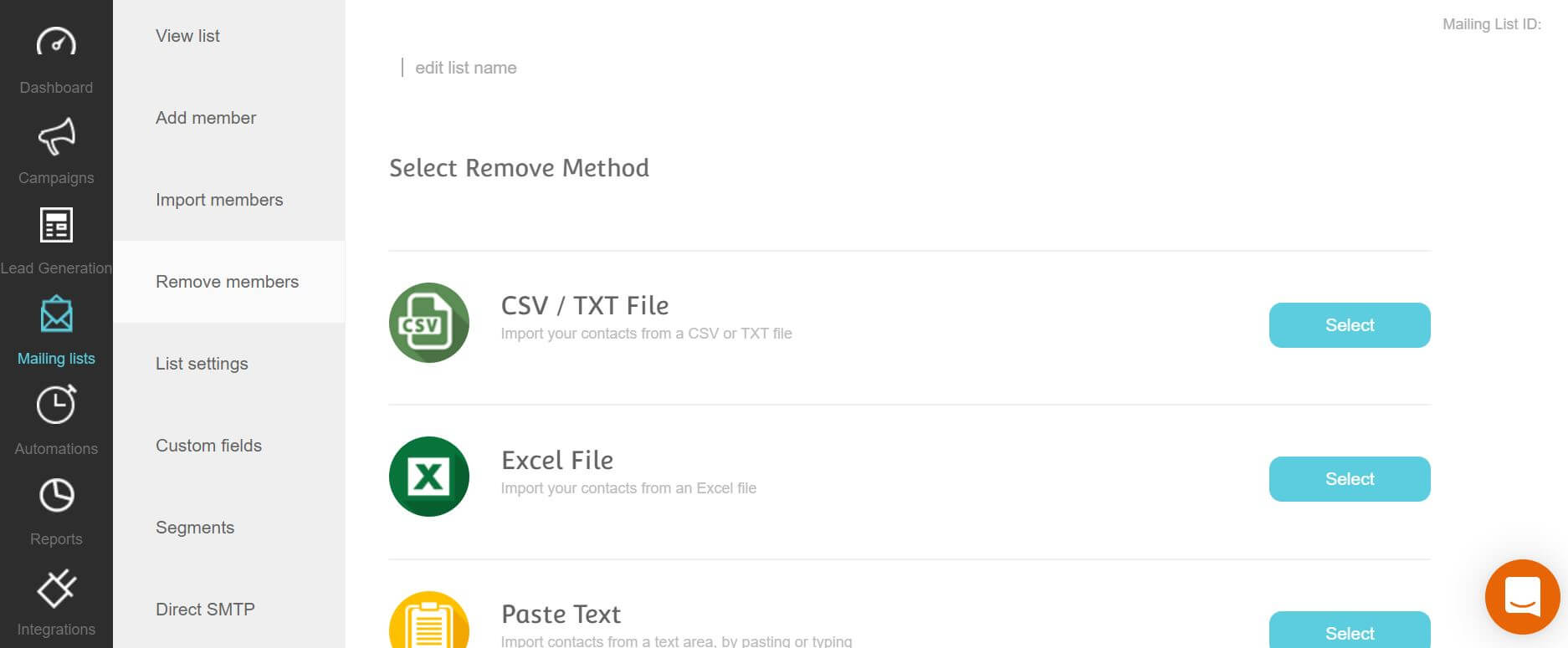 Remove Bounced Emails In Bulk From Moosend Email List VijayaTech Labs 