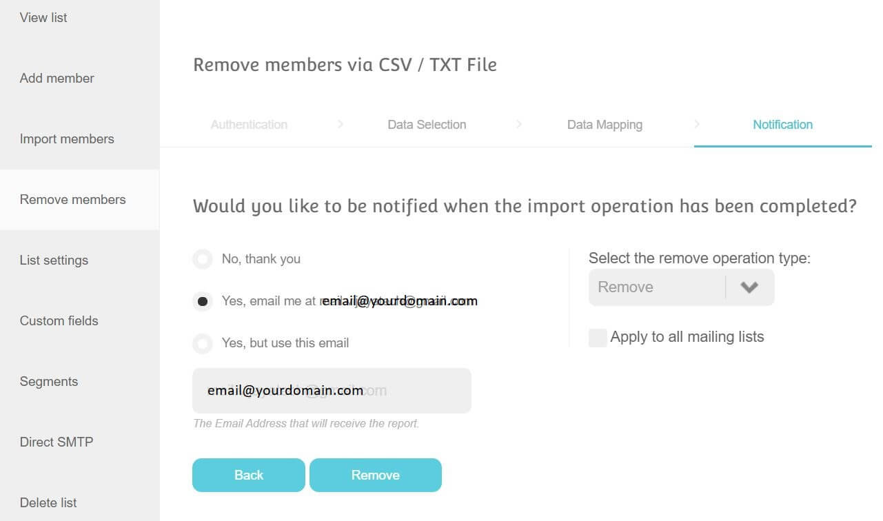 Remove Bounced Emails In Bulk From Moosend Email List VijayaTech Labs remove-bounced-emails-in-bulk-from-moosend-email-list-vijayatech-labs